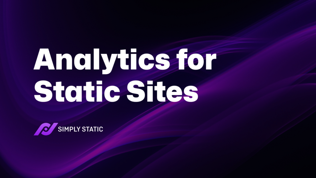 Analytics for Static Sites - Simply Static