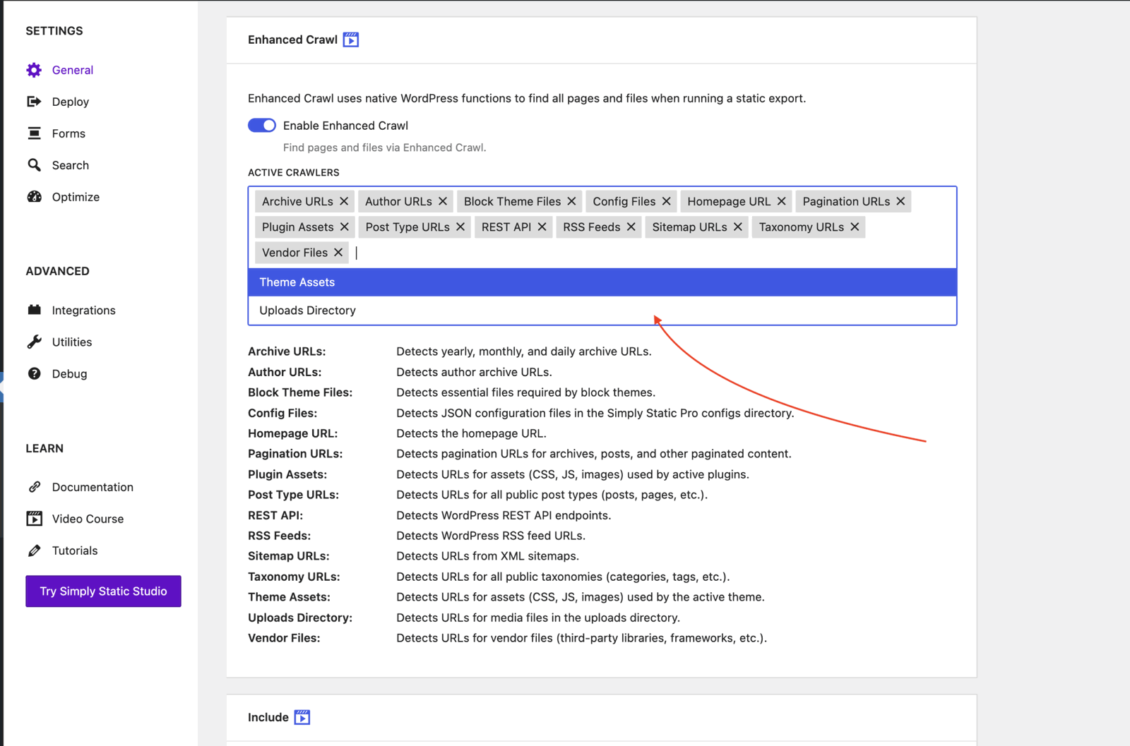Introducing Enhanced Crawl - Simply Static